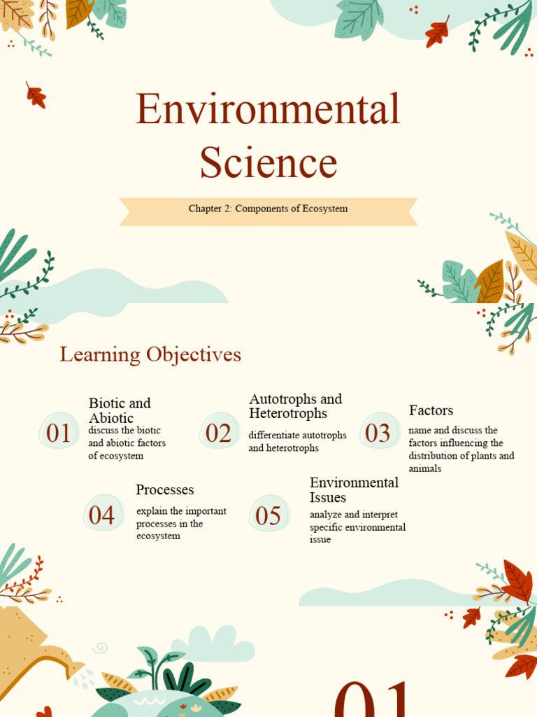 Components of Ecosystems Explained | PDF | Ecosystem | Thermoregulation
