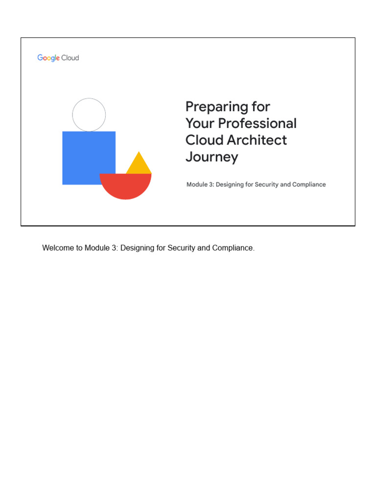 Design For Security and Compliance | PDF | Cloud Computing | Load Balancing (Computing)