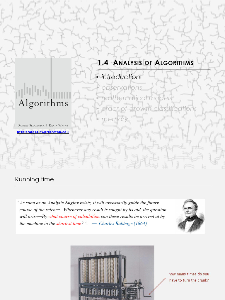 Analysis Of Algorithms Pdf Scientific Method Pointer Computer Programming