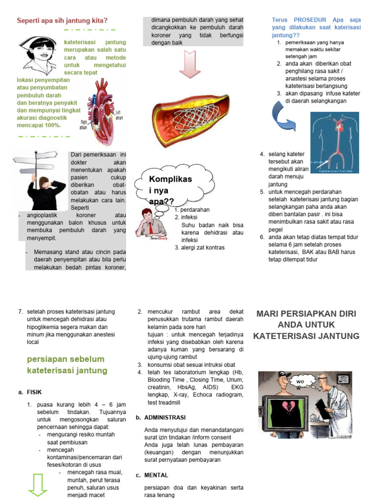 Leaflet Katerisasi Jantung | PDF