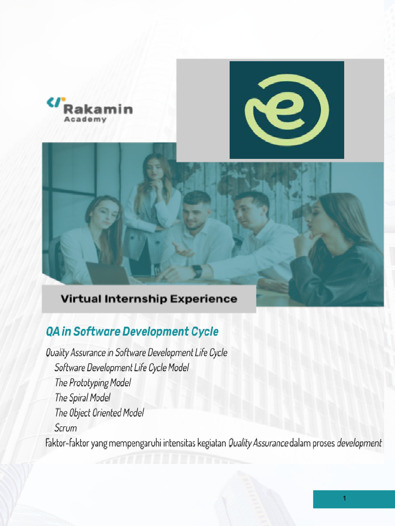 Model SDLC dan Metodologi QA Software | PDF