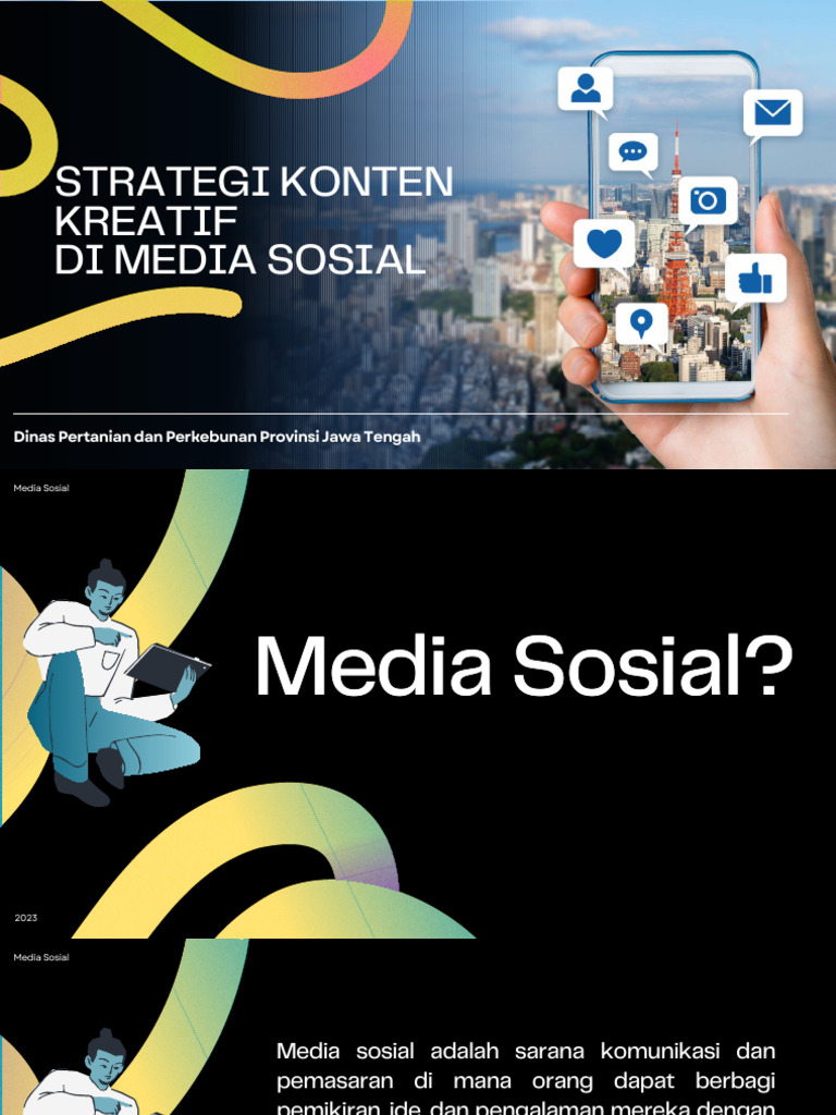 Strategi Konten Kreatif Di Media Sosial | PDF | Bisnis