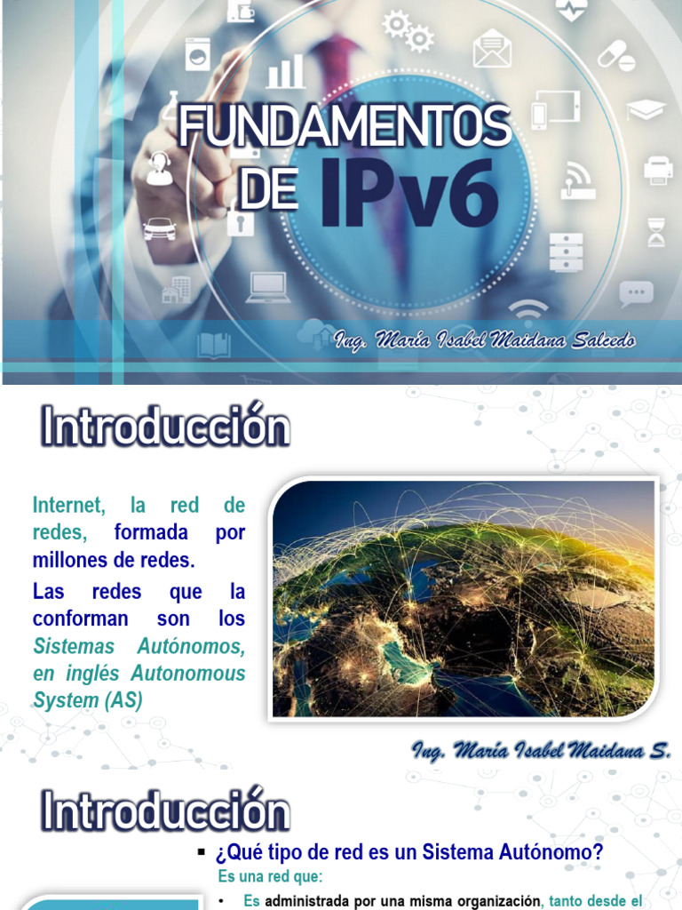 Capítulo 3 Ipv6 - Ii - 2023 | PDF | Yo Pv6 | Dirección IP