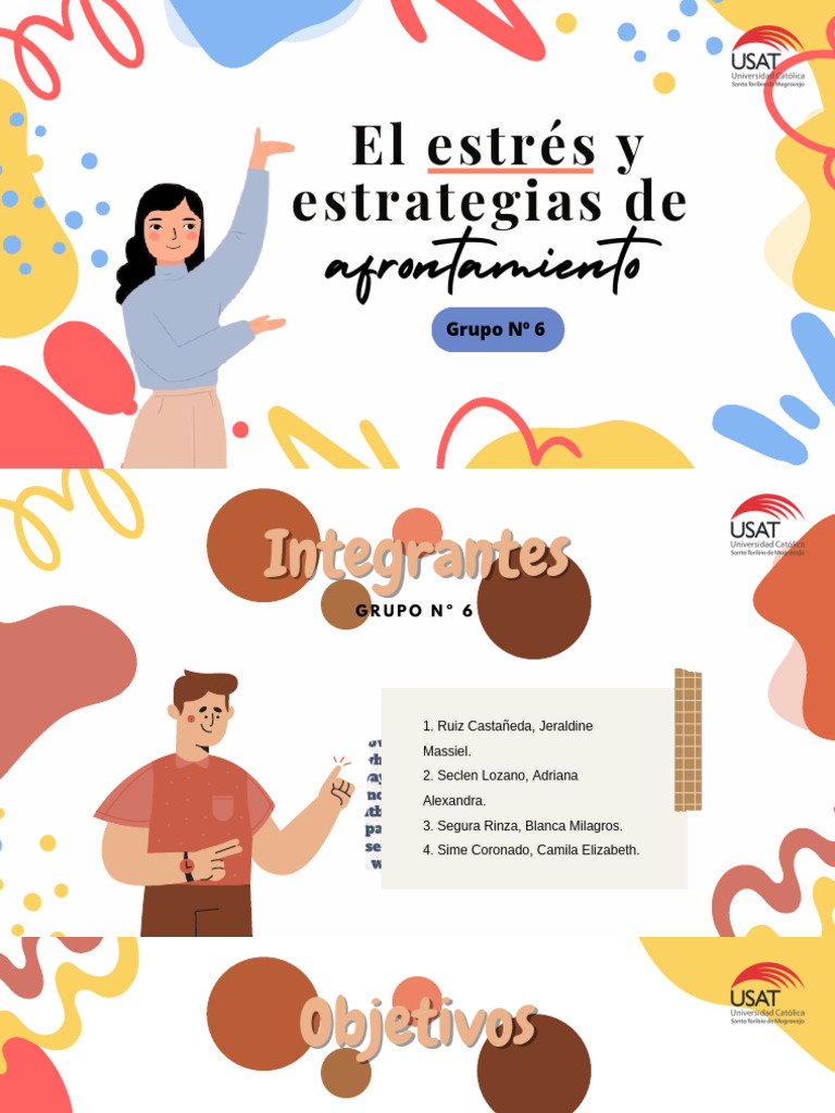Exposición de estrés y estrategias de afrontamiento | PDF | Estrés ...