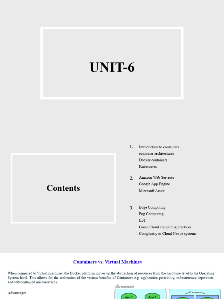 10. unit6 | PDF | Internet Of Things | Cloud Computing
