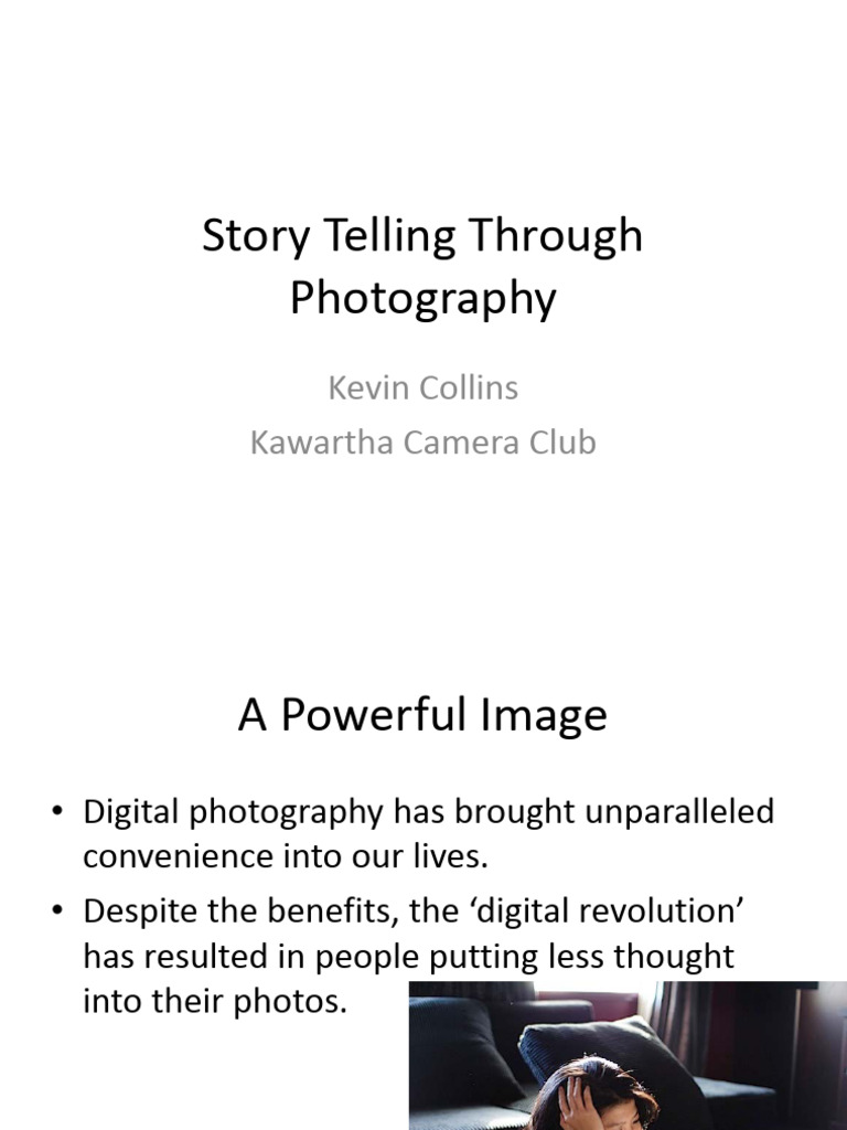 Kawartha Camera Club - Story Telling Through Photography | PDF | Essays | Photograph