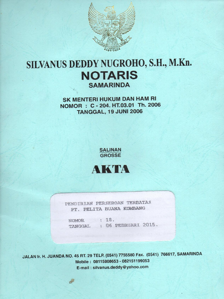 Akta | PDF