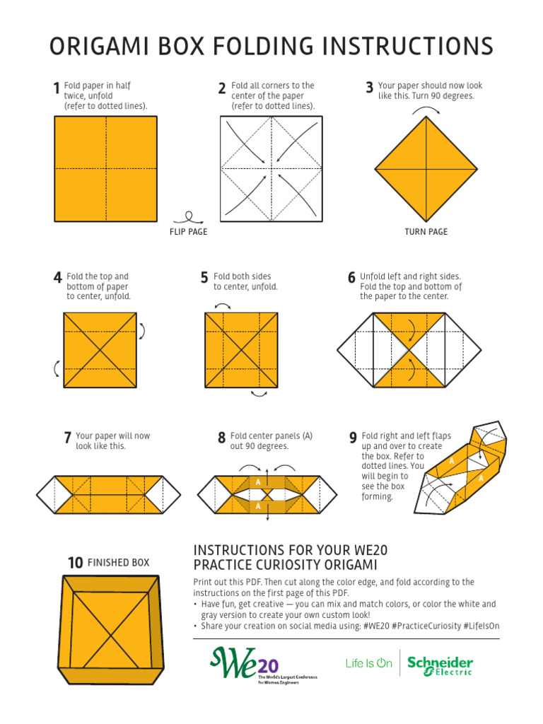 Oragami Box Online PDF DRAFT | PDF | Origami | Writing