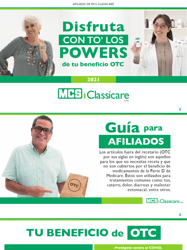 Flyer Guia OTC - APP-es | PDF | Farmacia | Cuidado de la salud