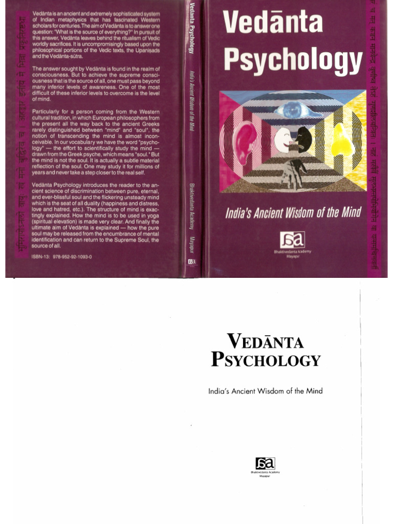 Vedanta Psychology. | PDF