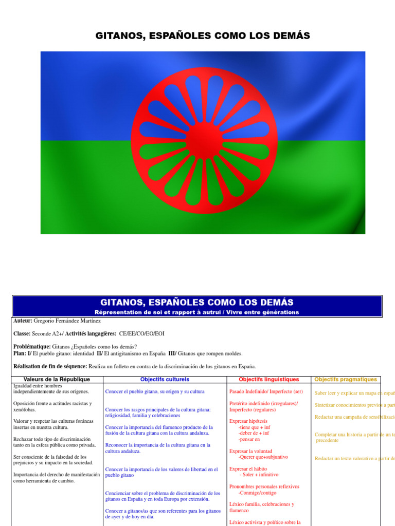 Gitanos Espanoles Como Los Demas | PDF | Pueblo romaní | Padrino