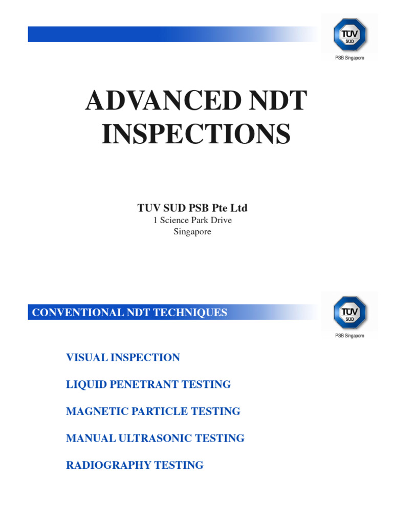 ANDT Inspections | PDF | Materials | Applied And Interdisciplinary Physics