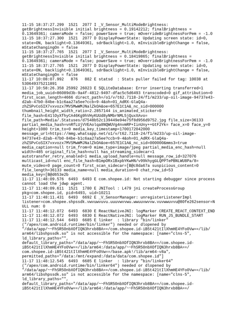 Log | PDF | Computing | Computer Programming