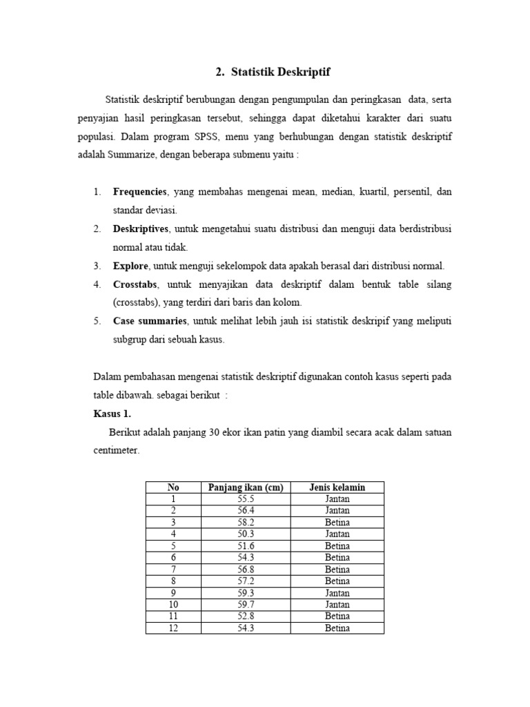 2-3. Statistik Deskriptif | PDF