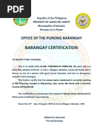 Certificate of Indigency - Philhealth | PDF | Philippines