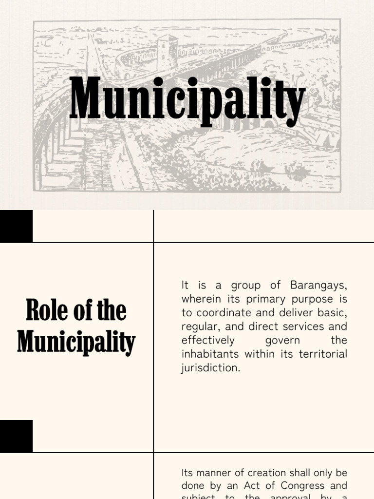Municipalities | PDF | Governance | Government