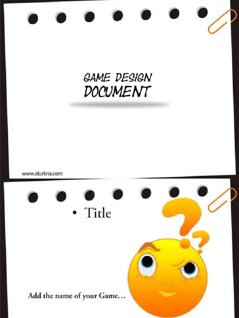 Game Design Document 9771539 | PDF