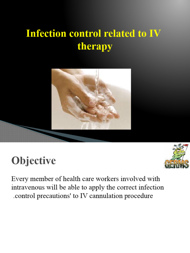 Prevention of IV Therapy Related Infections (1) 2 | PDF | Intravenous ...