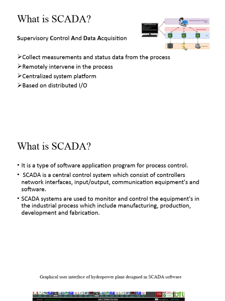 Scada Slide Pdf Scada Computer Network