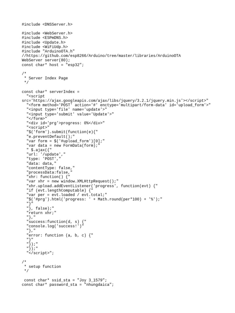 Ota | Download Free PDF | Networking | Web Server