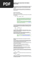Half Equation Practice Worksheet | PDF