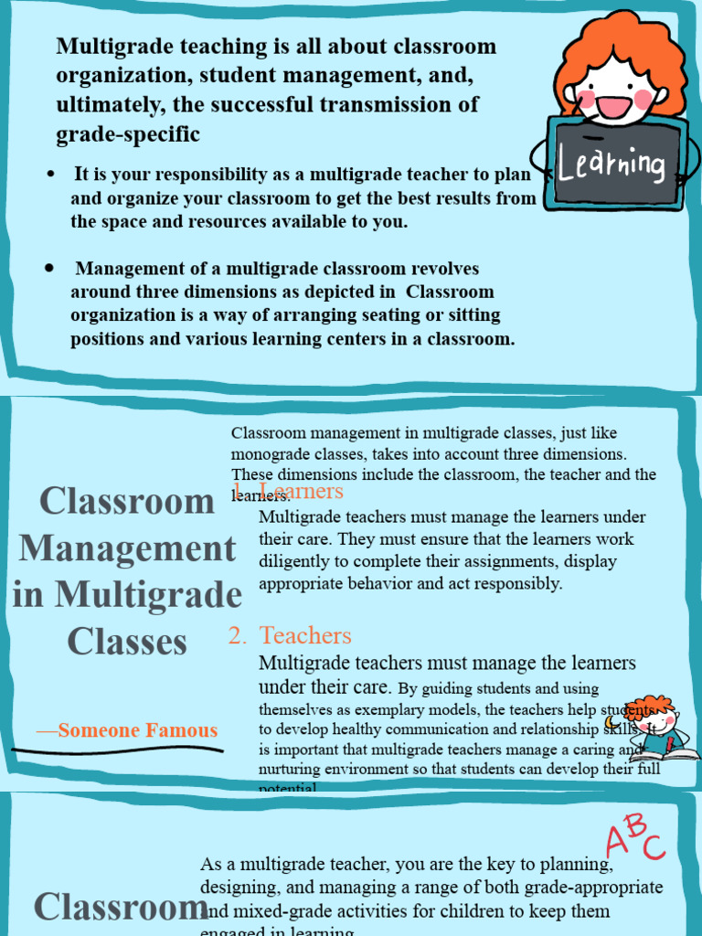 Classroom Management | PDF | Classroom | Planets