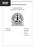 Forensic Science Notes | PDF | Forensic Science | Scientific Method
