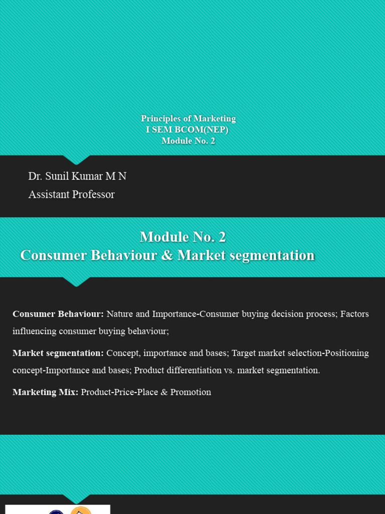 Marketing - Consumer Behaviour | PDF | Cost Of Living | Market Segmentation