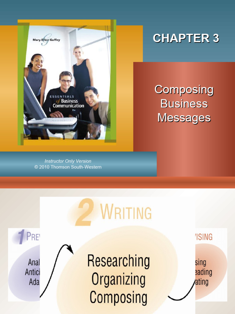 CH 03 Composing Business Messages | PDF | Subject (Grammar) | Sentence (Linguistics)