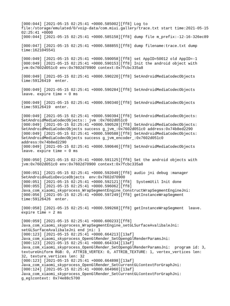 Trace | PDF | Filter (Signal Processing) | Filename