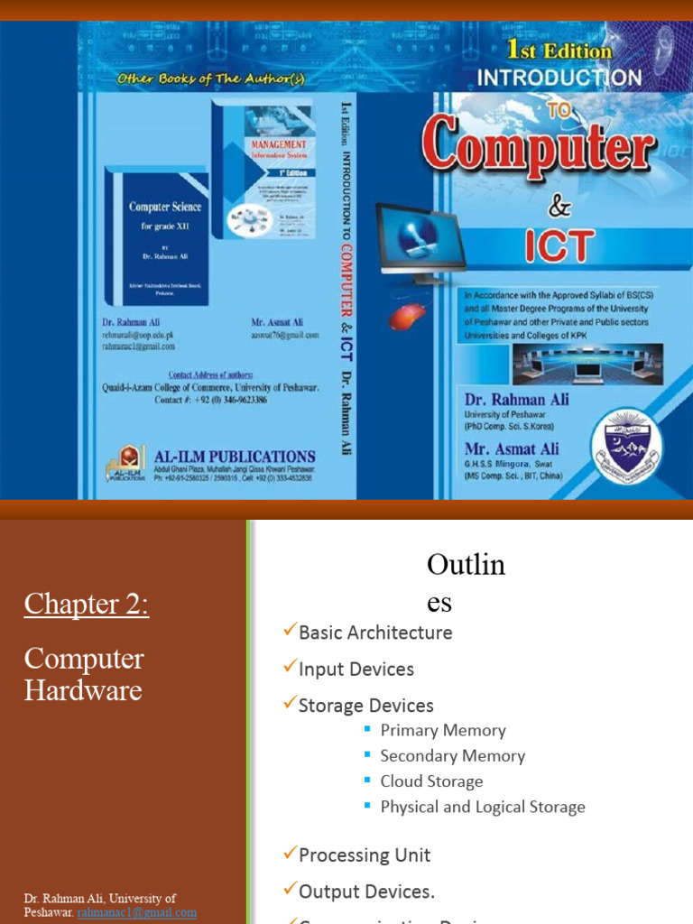 Chapter 2. Computer Hardware | PDF | Computer Data Storage | Random Access Memory