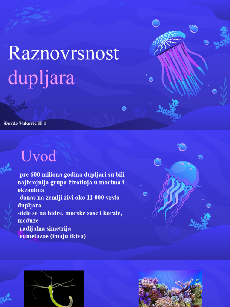 Raznovrsnost Dupljara-Prezentacija | PDF