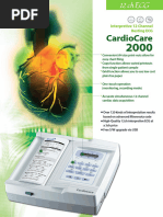 Philips TC35 Cardiograph Overview | PDF | Electrocardiography | Barcode