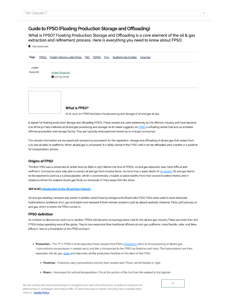 FPSO | PDF