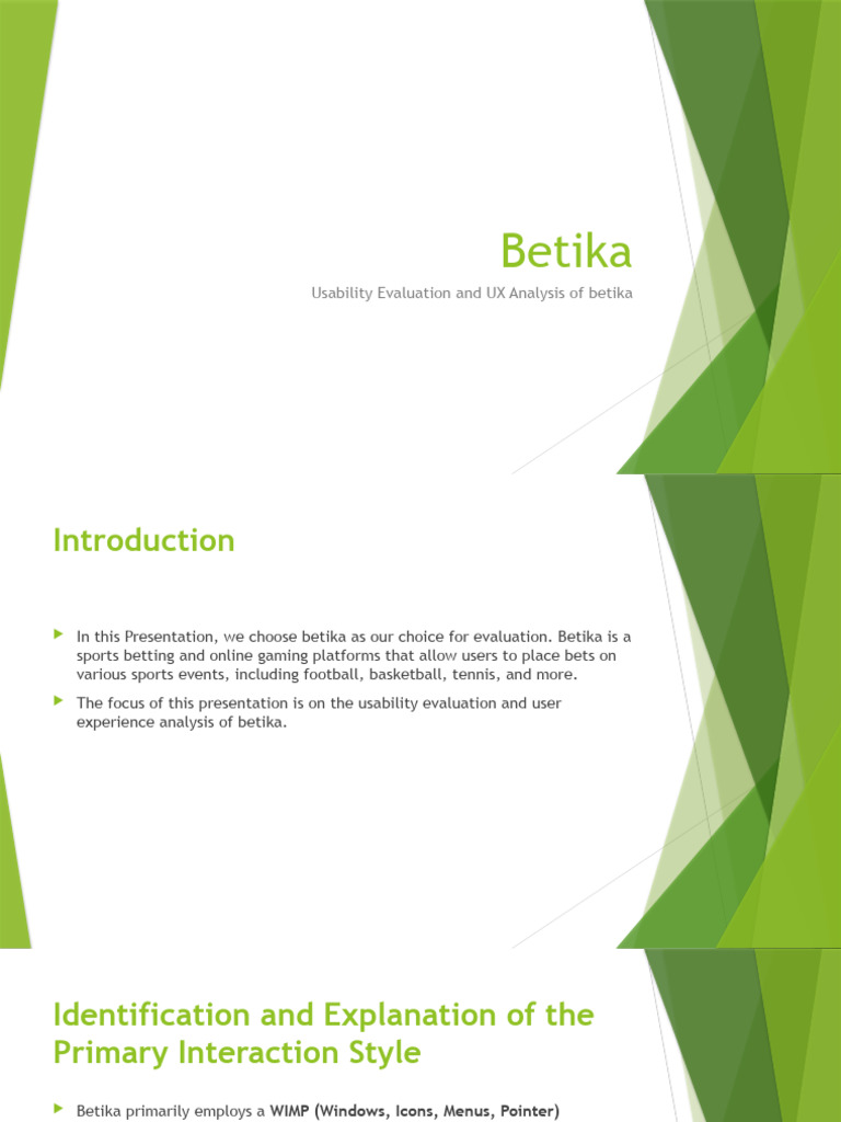 Betika Pdf Menu Computing Usability