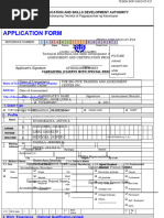 Tesda Forms | PDF