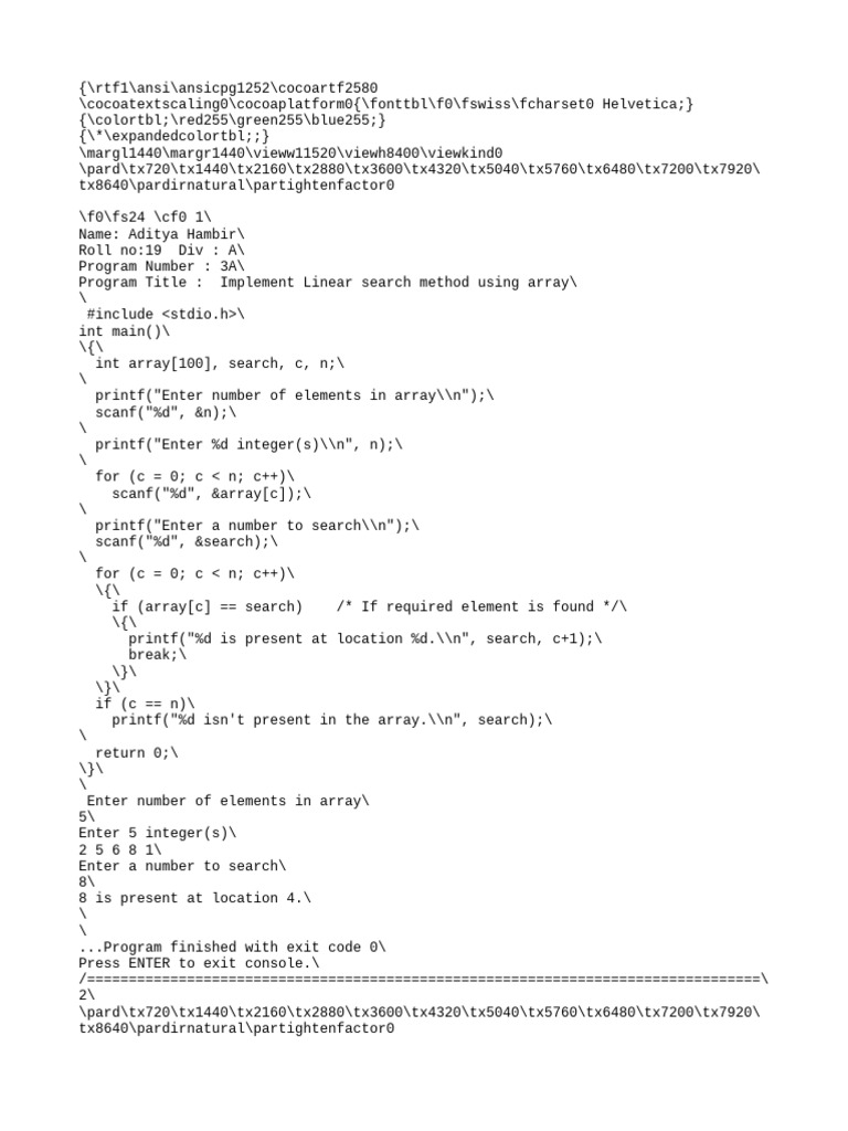 Assignment 3 FY-A 19 | PDF | Computer Programming | Computing