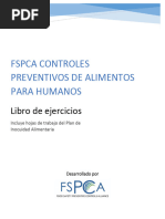 Pas 320 Cultura de Inocuidad Español | PDF | Seguridad alimenticia | Alimentos