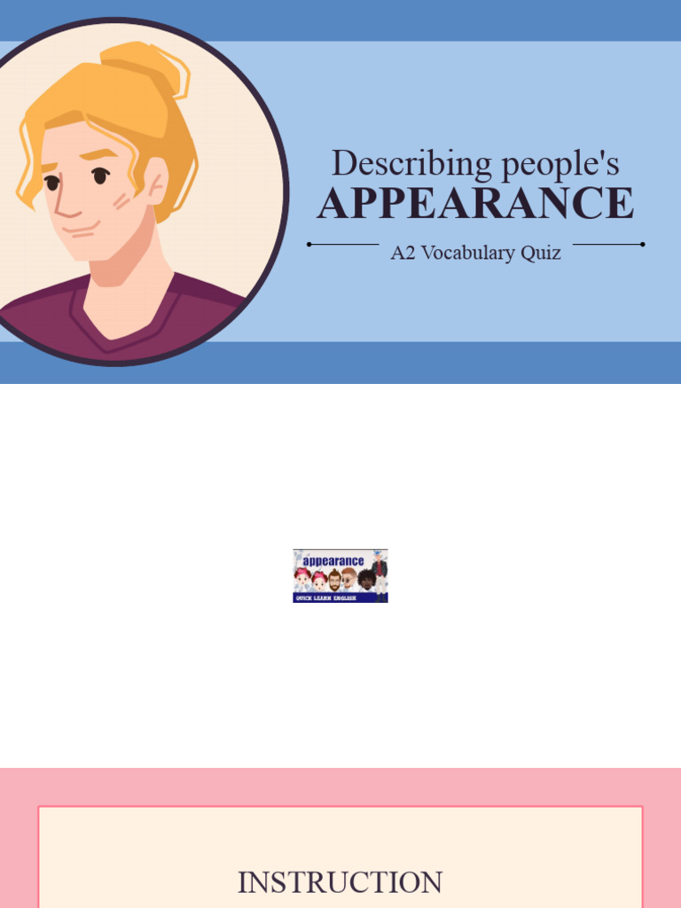 Describing People Kelas 7 | PDF