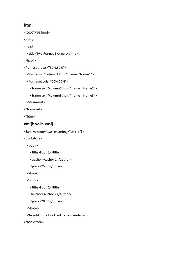 Answer 2 | PDF | Web Development | Computer Data
