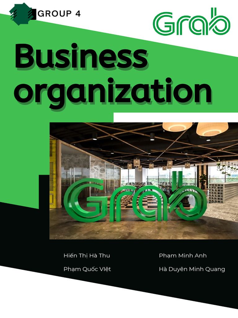Group 4 _ Grab Business Organization | PDF | Business | Economies