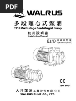 Sam Turbo Pumps Catalogue | PDF | Pump | Valve