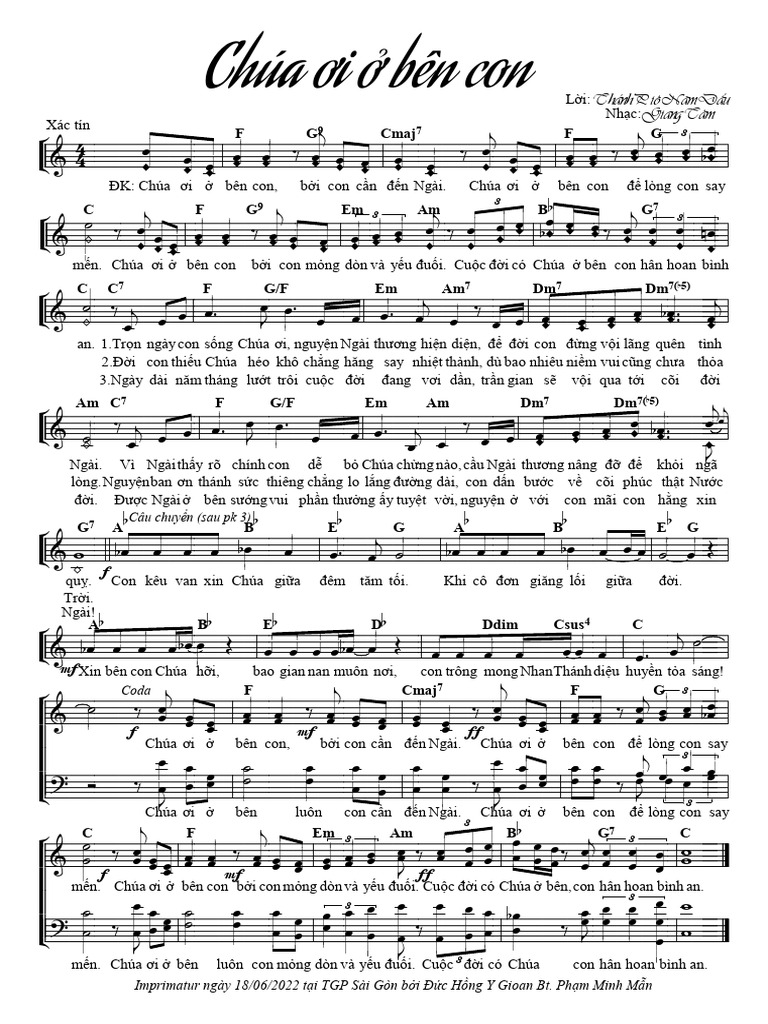 Chua Oi o Ben Con | PDF