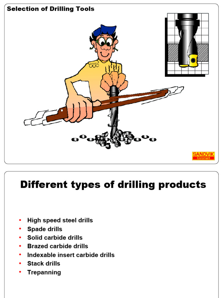 Tool Selection Drilling | PDF