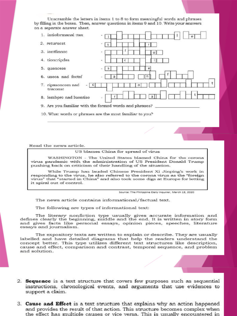 English 6 Quarter 2 Week 2 | PDF