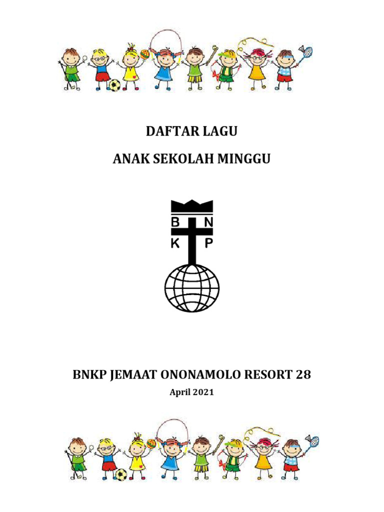 Buku Lagu Sekolah Minggu | PDF