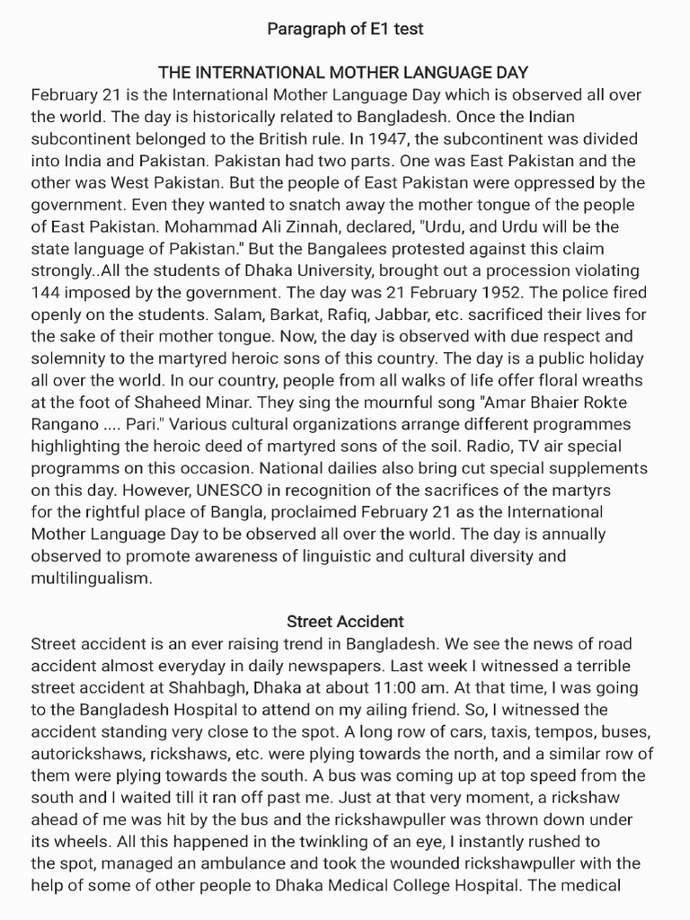 Test Paragraph | PDF