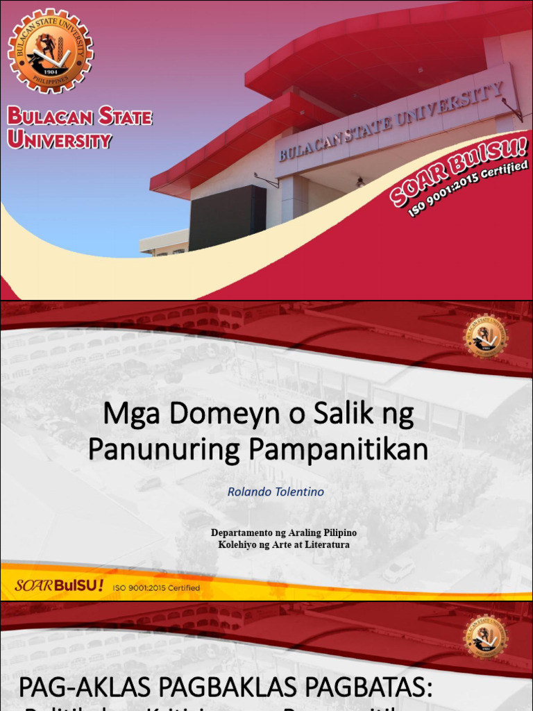 Domeyn NG Panitikan | PDF