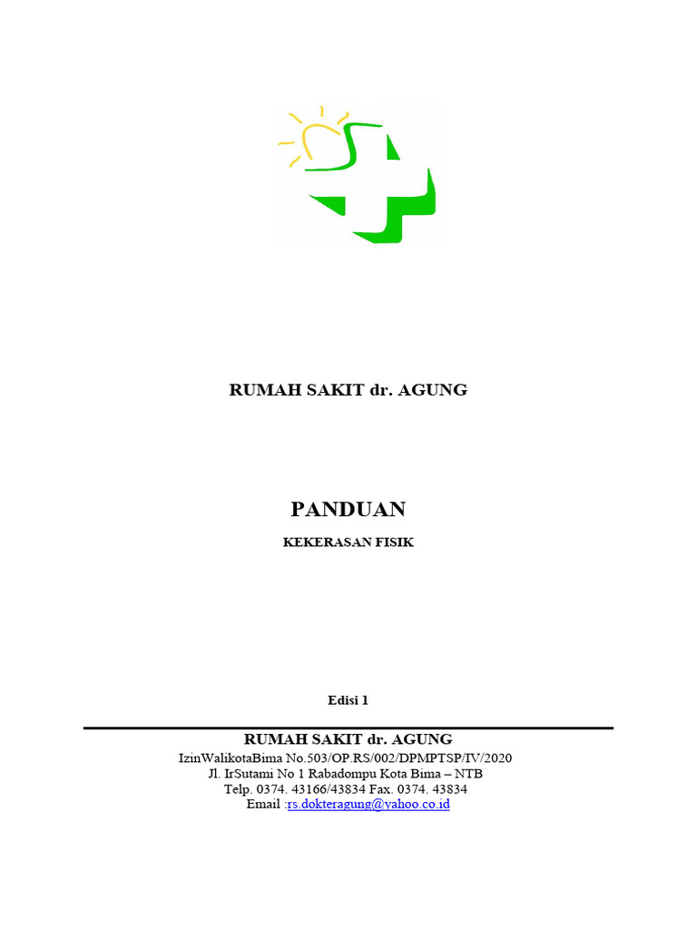 HPK 1.5 - Ep A - Panduan Kekerasan Fisik | PDF HPK 1.5 - Ep A - Panduan Kekerasan Fisik | PDF