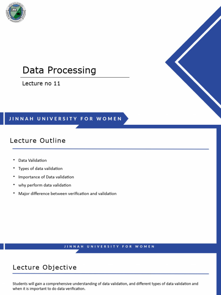 Pharmacy Lecture (Data Processing) | PDF | Data | Databases
